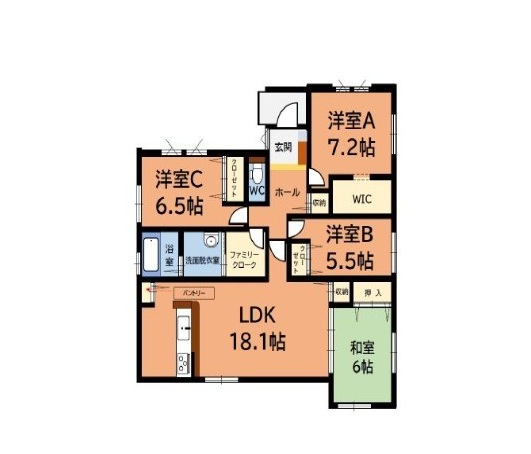 “NEW!!”【新築戸建】三養基郡基山町大字長野 全3棟 2号棟 4LDK 平屋 – 太宰府市・筑紫野市・大野城市・春日市・小郡市・福岡市南区・城南区・須恵町・宇美町・筑前町・志免町・粕屋町の ...