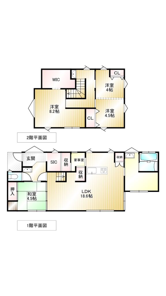 “間取UP”【中古戸建】朝倉郡筑前町篠隈 3LDK – 太宰府市・筑紫野市・大野城市・那珂川市・春日市・小郡市・福岡市南区・須恵町・宇美町・筑前町の不動産売買専門